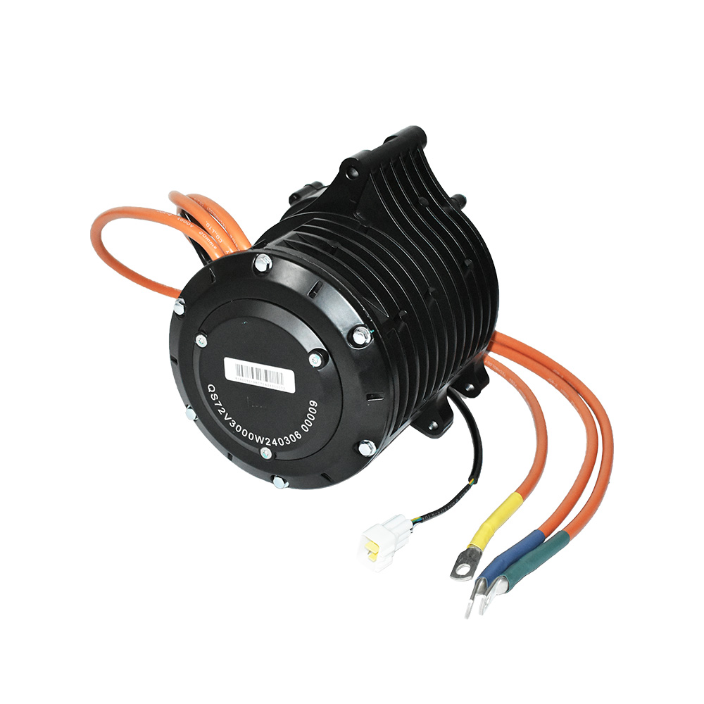 QS138 70H V3 72V 3000w Mid Drive Motor 1:2.37 electric scooter bicycle ...